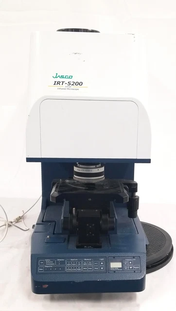 JASCO IRT-5200 FTIR Infrared Microscope MCT Detector w/ ATR-5000-Z ...