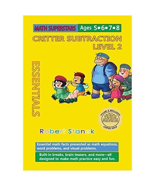 MATH SUPERSTARS SUBTRACTION Level 2: Essential Math Facts for Ages 5 ...