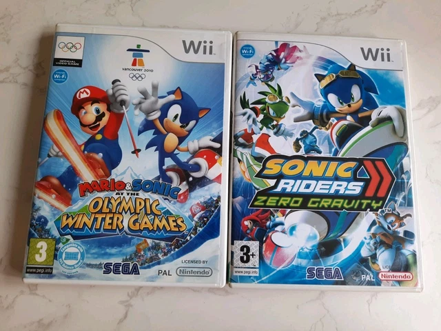 MARIO & SONIC At The Olympic Winter Games + Sonic Riders - Bundle ...