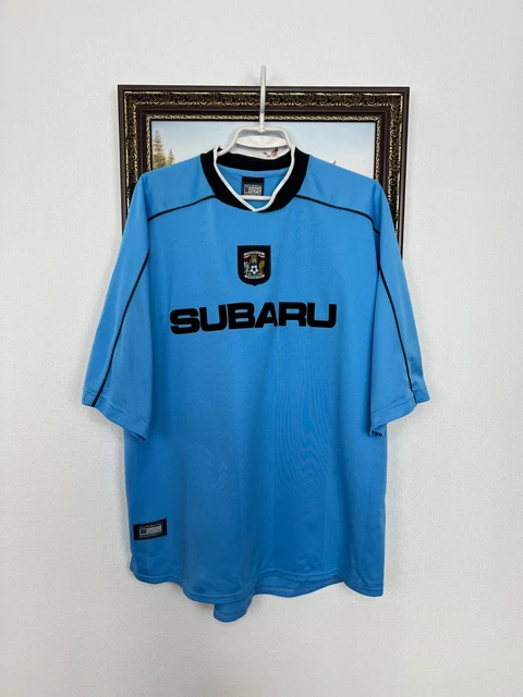 COVENTRY CITY HOME football shirt 2001 Soccer Blue Jersey Mens Trikot ...