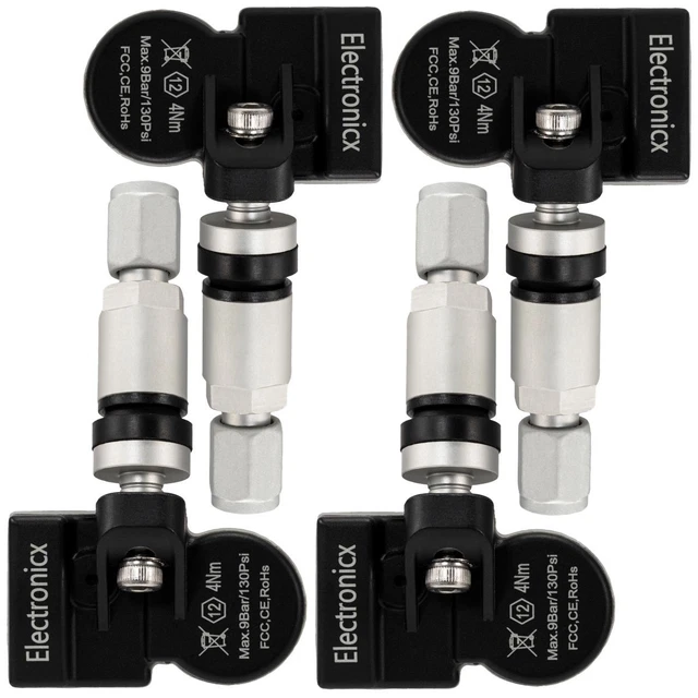 MAZDA CX-30 2 Silver Metal Valve TPMS Tire Pressure Sensors $122.49 ...