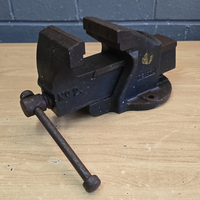 RECORD NO.2 VICE 3.5” Jaws Bench Engineers Mechanic Blacksmith DIY Vise ...
