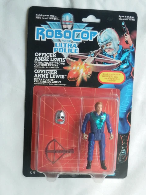 VINTAGE ROBOCOP ULTRA Force--Officer Anne Lewis--Moc 1988 £39.99 ...