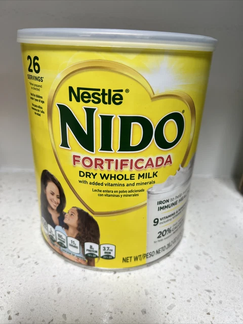 NESTLE NIDO INSTANT Dry Whole Milk Powder Fortificada 1.76 Pound Can £ ... NESTLE NIDO INSTANT Dry Whole Milk Powder Fortificada 1.76 Pound Can £ ...