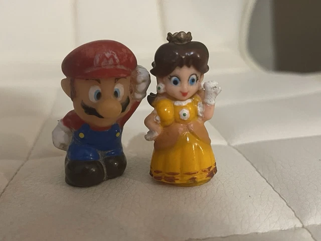 SUPER MARIO PARTY Finger Puppet Figures Vintage 2005 Rare Nintendo TOMY ...