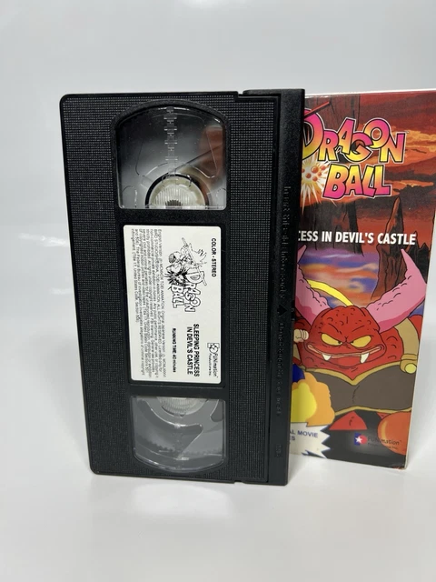 DRAGON BALL - Sleeping Princess in Devils Castle (VHS, 1999, EDITED ...