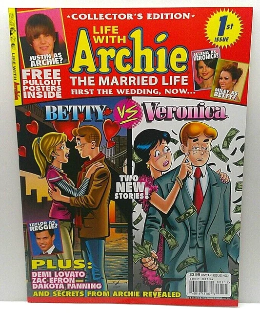 LIFE WITH ARCHIE Magazine #1 Norm Breyfogle Betty Veronica Jughead £7. ...