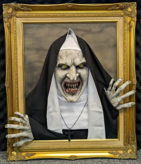 THE NUN VALAK Lifesize bust scale 1:1 Wall Art Picture prop horror £165 ...