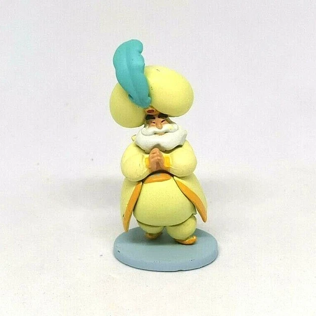 DISNEY TOMY JAPAN Choco Egg Sultan Aladdin Miniature Figure Model Toy ...