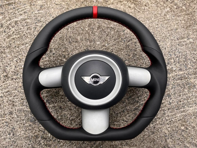 MINI R50 R52 R53 Cooper S Jcw Custom Made Flat Bottom Steering Wheel £ ...
