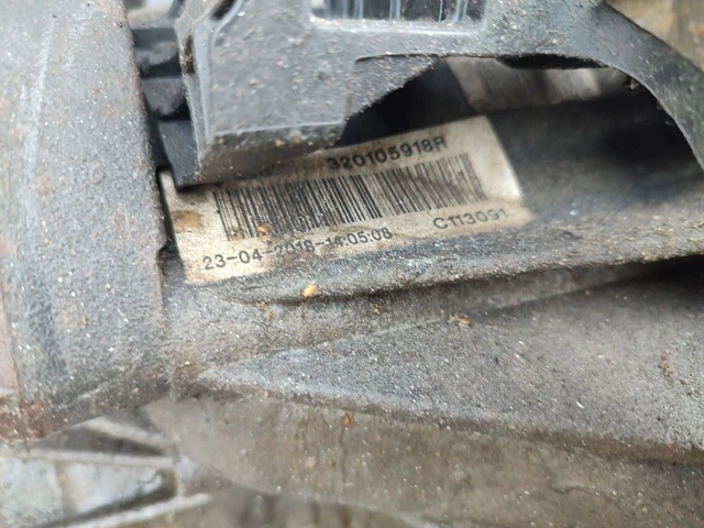 RENAULT MASTER III 2016 Diesel Manual 6 speed gearbox 8200786839 ...