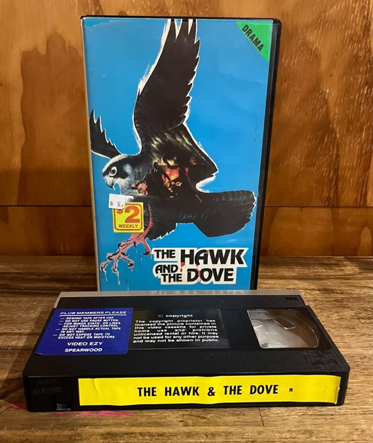 THE HAWK AND the Dove VHS King of Video Australia RARE $199.00 ...