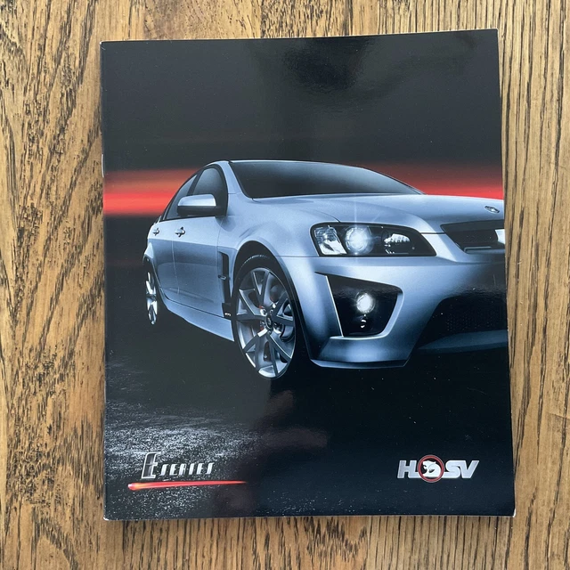 2008 HSV VE Gts E Series Senator Signature Clubsport R8 Prestige ...