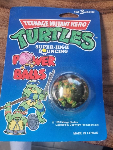 TEENAGE MUTANT TORTUE ninja 1990 RARE POWER BALLS figurine-au choix ...