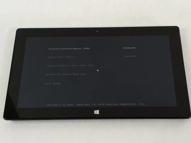 MICROSOFT SURFACE PRO 1st Gen 1514 Core i5-3317U 1.70 GHz 4 GB DDR3 ...