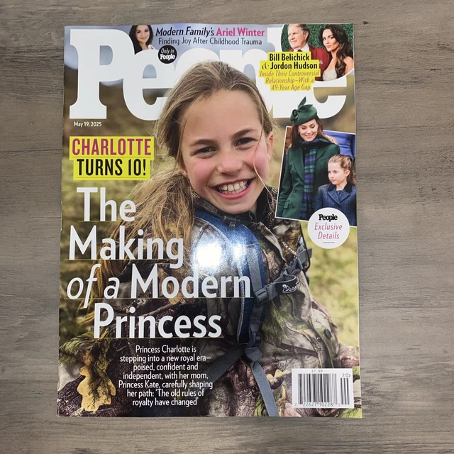 PEOPLE MAGAZINE MAY 19th2025 The Making Of A Modern Princess Charlotte ...