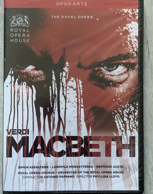 MACBETH: ROYAL OPERA House Pappano DVD 2012 Phyllida Lloyd cert E All Regions EUR 24,61 ...