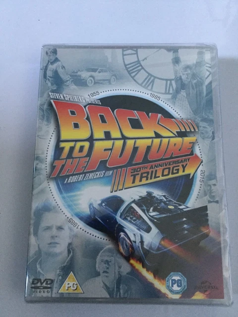 BACK TO THE Future Trilogy Dvd Boxset(Brand New&Sealed)30Th Anniversary ...