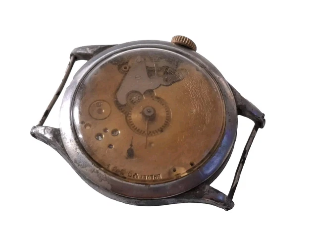 MOVIMENTO RARO BREVET 10-68 Monopulsante Chrono Lancetta Secondi Ore 9 ...