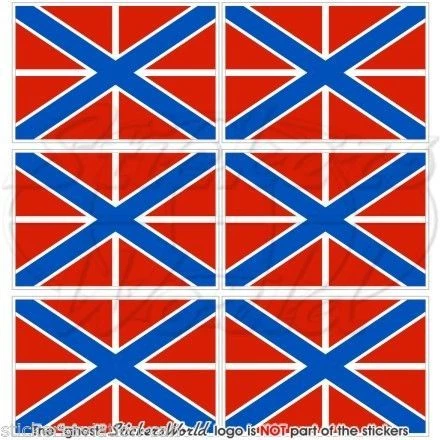 RUSSIAN NAVAL JACK RUSSIA NAVY Flag Mobile Cell Phone Mini Decal ...