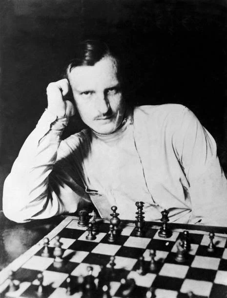 ALEXANDER ALEKHINE CHESS Champion 1927 In Buenos Aires Historic Old ...