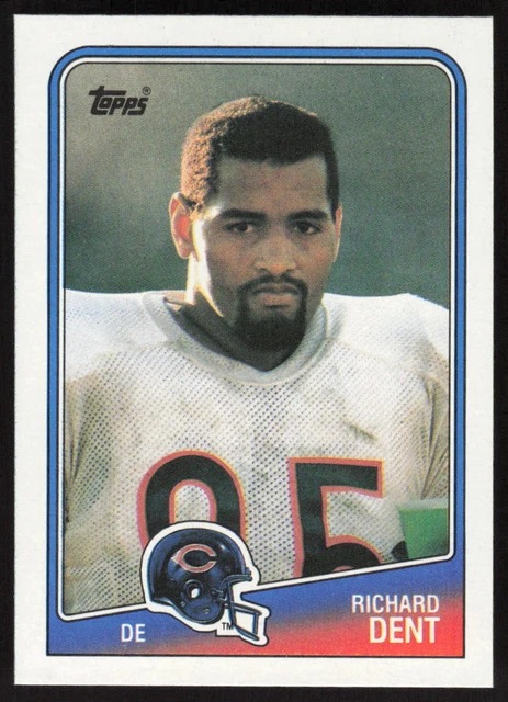 1988 TOPPS RICHARD Dent #80 Chicago Bears EUR 1,97 - PicClick FR