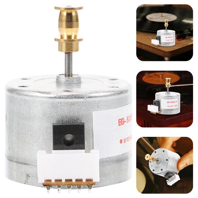 PHONOGRAPH MOTOR RECORDER Motor 3-Gang Vinyl Record Player Motor ...