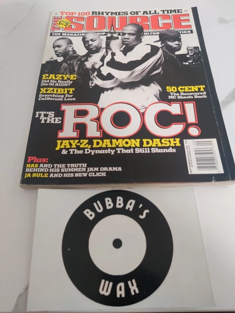 SOURCE MAGAZINE SEPTEMBER 2002 #156 Jay-Z Nas Eazy-E Death Nwa Clipse ...