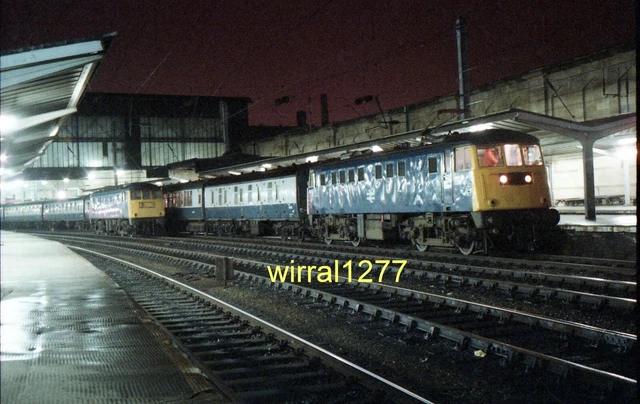 ORIGINAL RAILWAY PHOTOGRAPHIC negative Class 81 81013 at Carlisle £3.25 ...