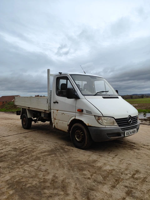 MERCEDES BENZ SPRINTER 313 Cdi drop sided Tipper truck No VAT £3,000.00 ...