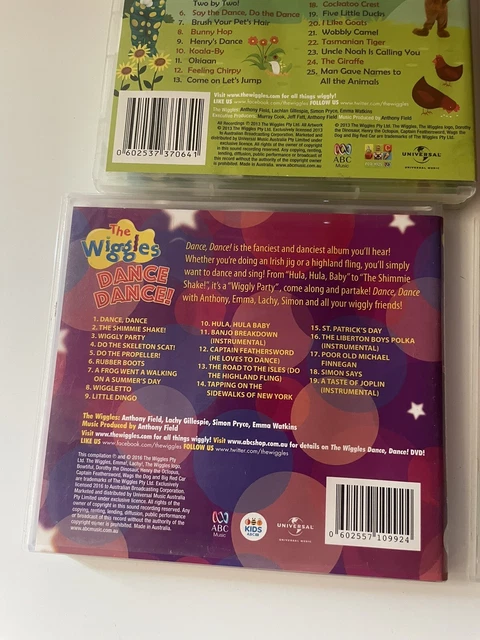 THE WIGGLES AND Australian ABC Kids CDS Bulk Lot of 6 Kids Music $27.00 ...