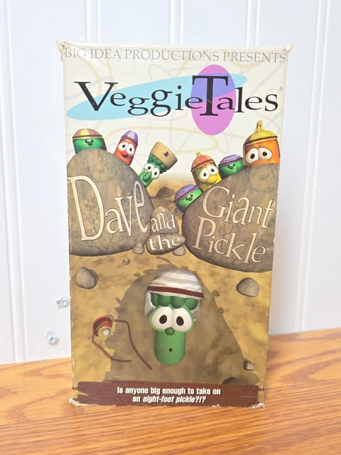 VEGGIE TALES: DAVE and the Giant Pickle VHS £7.42 - PicClick UK