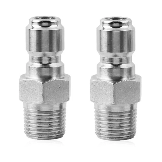 HIGH PRESSURE WASHER Swivel Joint 3/8 Inch Hose Fittings 5000PSI Quick ...
