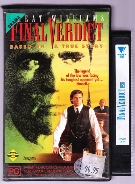 FINAL VERDICT - Rare Roadshow Clamshell VHS VIDEO TAPE Vintage $8.00 ... FINAL VERDICT - Rare Roadshow Clamshell VHS VIDEO TAPE Vintage $8.00 ...