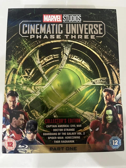 DISNEY MARVEL CINEMATIC Universe Phase 3 Part 1 (Blu-ray, 2018) £11.00 ...