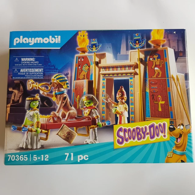 PLAYMOBIL SCOOBY DOO 70365 Egypt Pyramids Cleopatra toy set NEW sealed ...