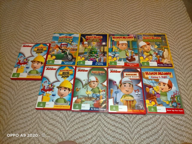 HANDY MANNY DVD Bundle PAL $40.00 - PicClick AU