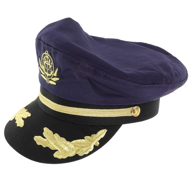 YACHT CAPTAIN HAT Costume Accessories Boating Hats for Men Captains £15 ...