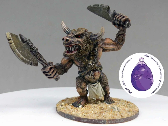 WARHAMMER, OLD WORLD, beastmen, beastman, Minotaure, Doombull, Minotaur ...