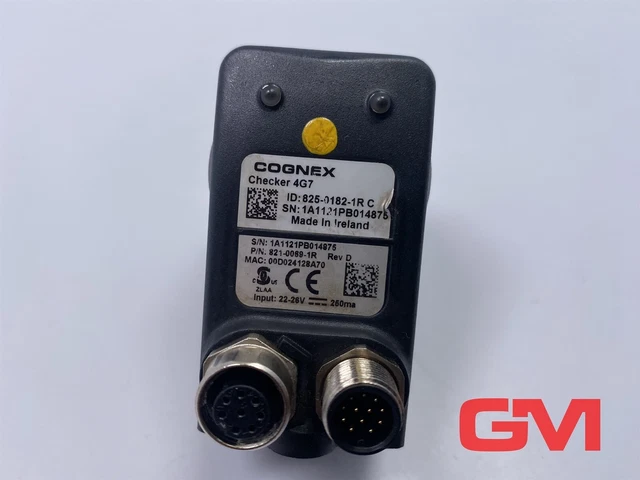 COGNEX VISION-SENSOR CHECKER 4G7 825-0182-1R C 752x480px 821-0069-1R ...