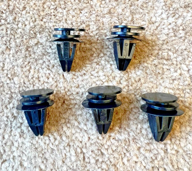 FITS HONDA SIDE Sill Skirt Trim Panel Clips Fasteners Black Mini ...