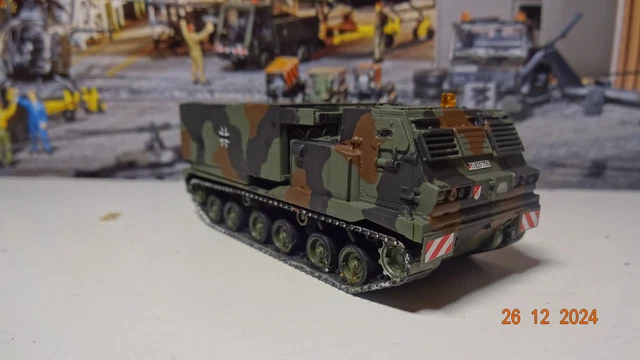 38.ROCO MINITANKS MEHRFACHRAKETENWERFER Mars der Bundeswehr 1:87 EUR 9 ...