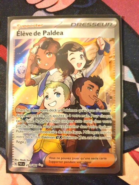 CARTE POKEMON DRESSEUR full art Élève de paldea 231/091 Destinée de paldea EV4.5 EUR 4,90 ...