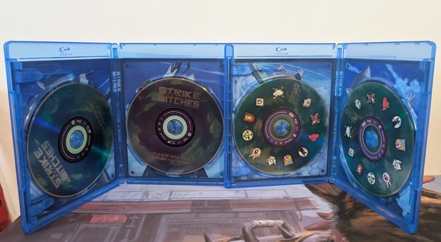 STRIKE WITCHES: FIRST & Second Season 1 & 2 Blu Ray Dubbed Funimation ...