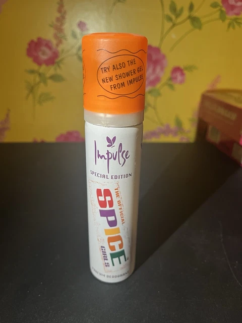 SPICE GIRLS 1997 Official Impulse 100ml Body Spray, New / Full Can ...