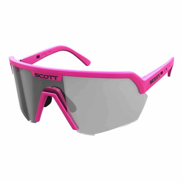 SCOTT SPORT SHIELD LS Wechselscheiben Fahrrad Brille pink/grau light sensitive EUR 119,95 ...