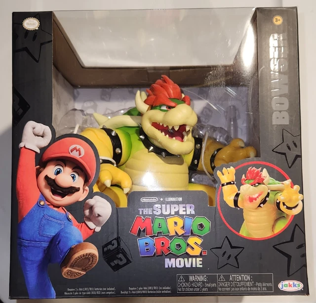 THE SUPER MARIO Bros Movie Premium 7” Bowser / Fire Breathing Effect ...