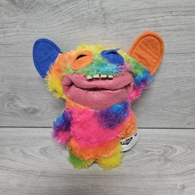 FUGGLER FUNNY UGLY Monster Rainbow Fur Grin Grin Snuggler Edition Soft ...