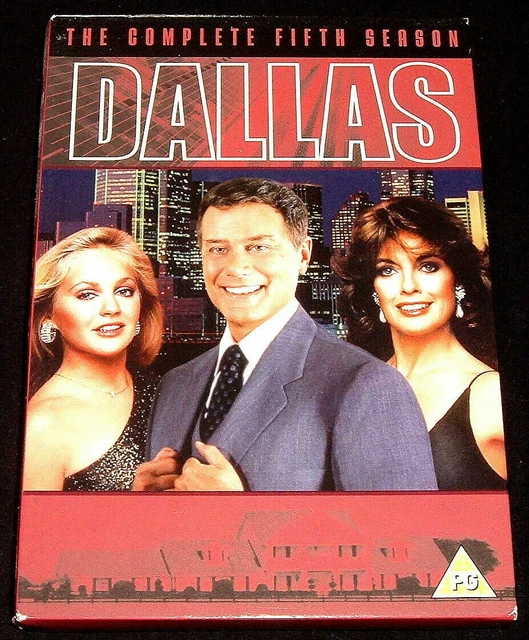 DALLAS COMPLETE SEASON 5 DVD Box Set Original UK Release Region 2 EUR ...
