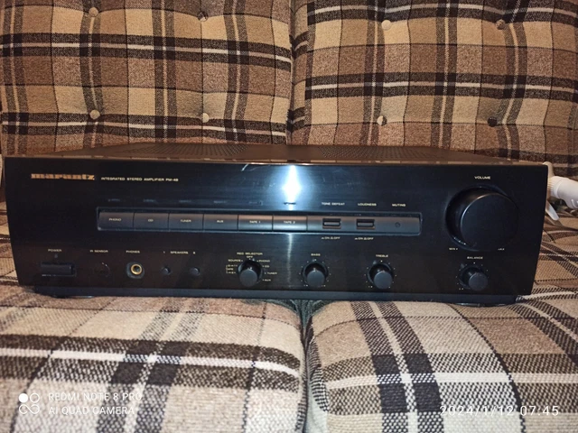 AMPLIFICATORE MARANTZ PM-48 EUR 117,00 - PicClick IT